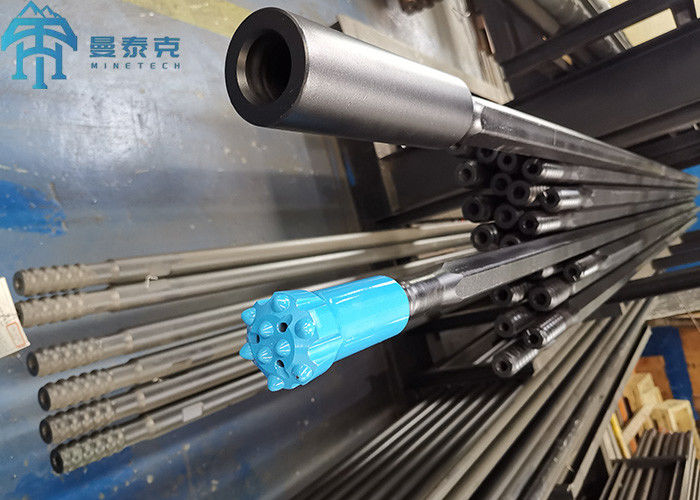 R25/R32/T38/T45/T51 Extension Threaded Drill Rod MF Rock Drilling Tools ...