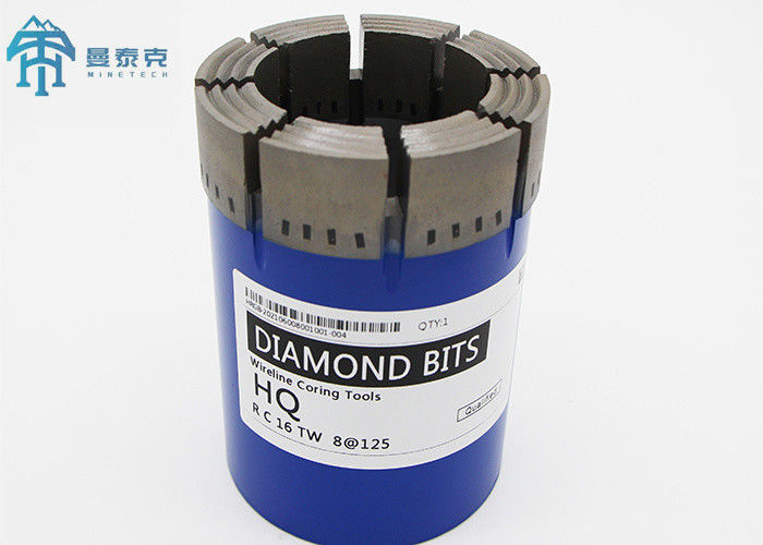Hard Rock Mining Core Drilling Tools NQ HQ PQ Diamond Core Drill Bits