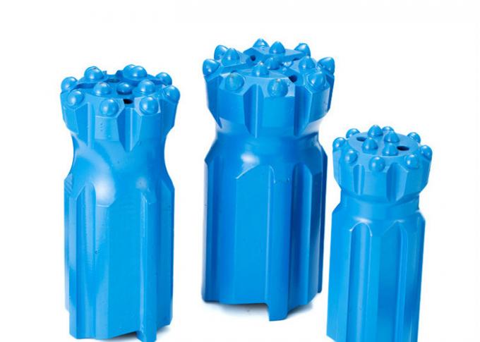 Semi Ballistic Hard Rock Drill Bit , 89mm T45 Button Bit