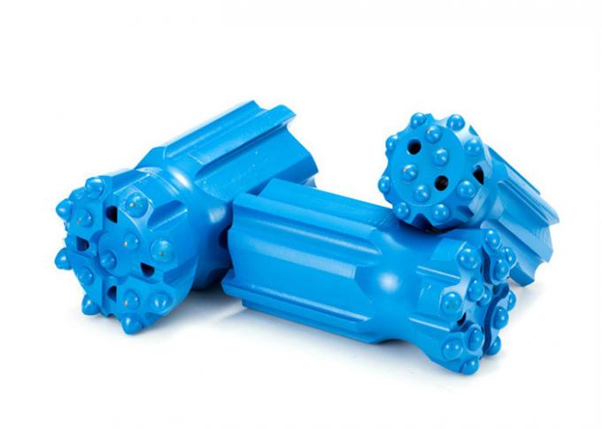 89mm T45 Retract Button Bit Semi Ballistic Hard Rock Drill For Mining
